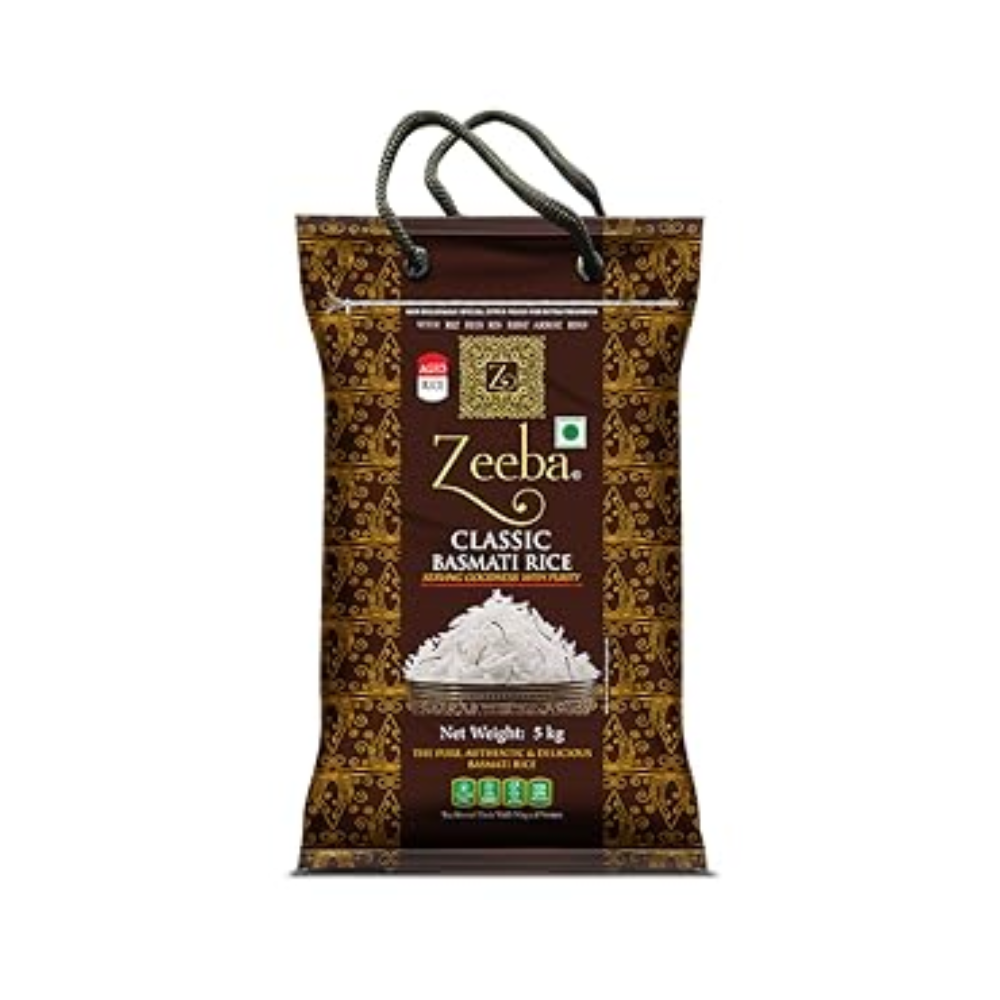 Zeeba Classic Basmati Rice 5Kg - Punjab Imports