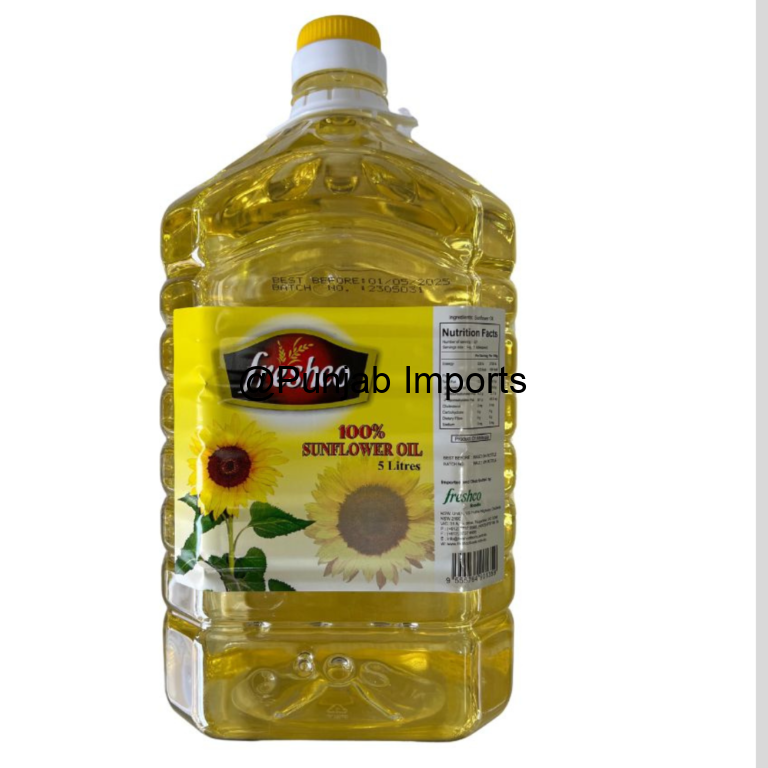 Sunflower Oil 5Lt Freshco - Punjab Imports