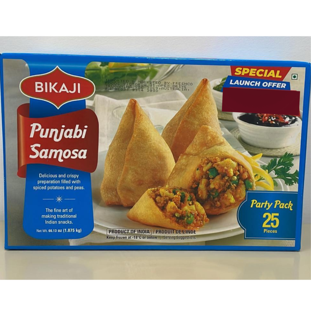 Bikaji- Punjabi Samosa 1.875kg - Punjab Imports