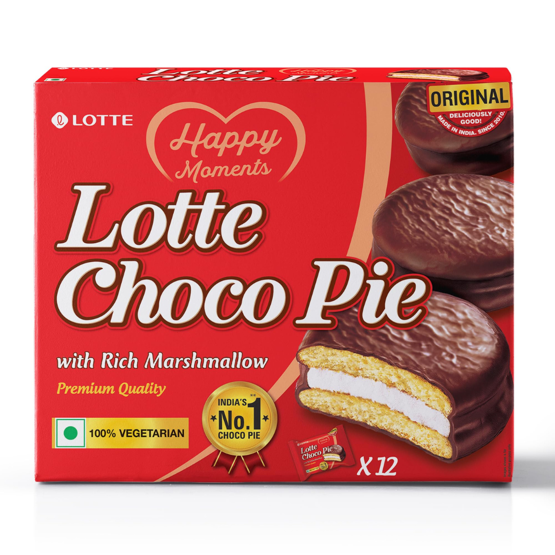 Lotte Choco Pie 12pcs Punjab Imports
